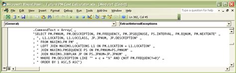 Maximo Reporting Tools