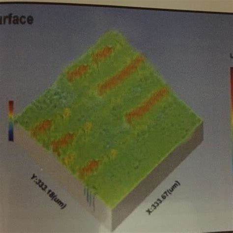 D Surface Texture Analysis Photo Of Group A Control Download Scientific Diagram