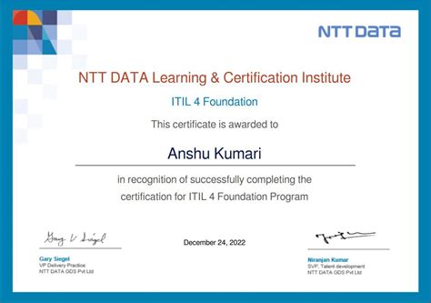 Anshu Kumari On Linkedin Itil4foundation