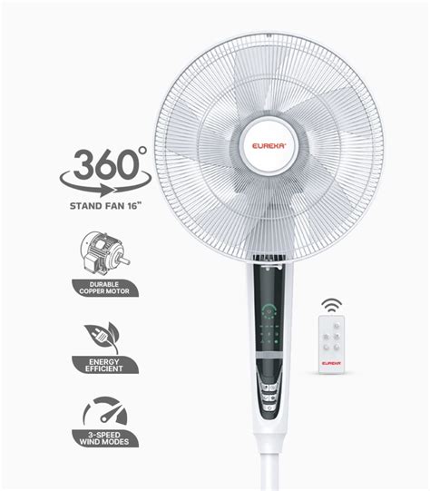 Esf 360° Oscillation Stand Fan Eureka Home Appliances