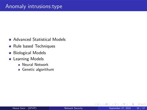 Intrusion Dectection System PPT