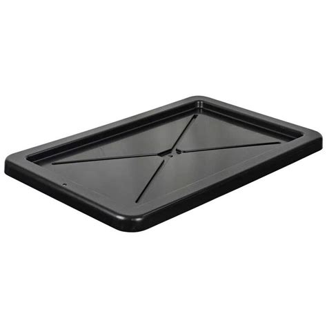 Icon Plastics Lid Stack N Nest Black Mitre 10