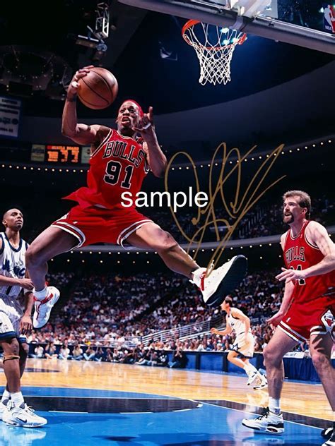 【未使用】【送料無料】 デニス・ロッドマン 高画質 サイン フォト 写真 ポートレート Chicago Bulls リバウンド王の落札情報詳細