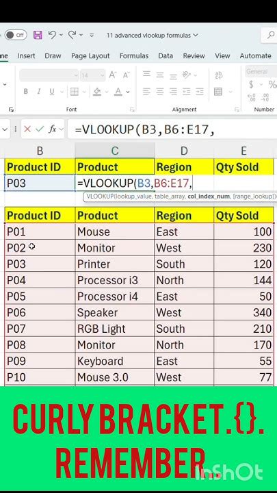 mastering advanced vlookup extract multiple data in seconds exceltips excel exceltricks