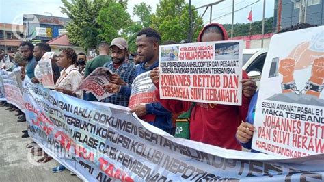 Kejati Papua Diminta Segera Tahan Johannes Rettob Begini Kasus Yang