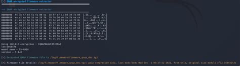 QNAP Firmware Extractor Module From To Full Firmware Analysis EMBA BEYOND