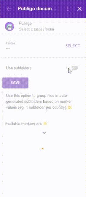 Automatically Create Subfolders Publigo Help Center