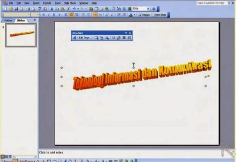 Citra Ayuningsih Bab 5 Program Presentasi Microsoft Powerpoint 2003 Pengayaan