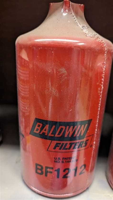 Baldwin Bf1212 Fuel Filter Cross Reference