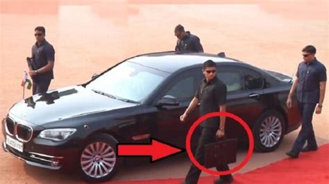 What Is Inside The Briefcase Of Indian Prime Ministers Bodyguards
