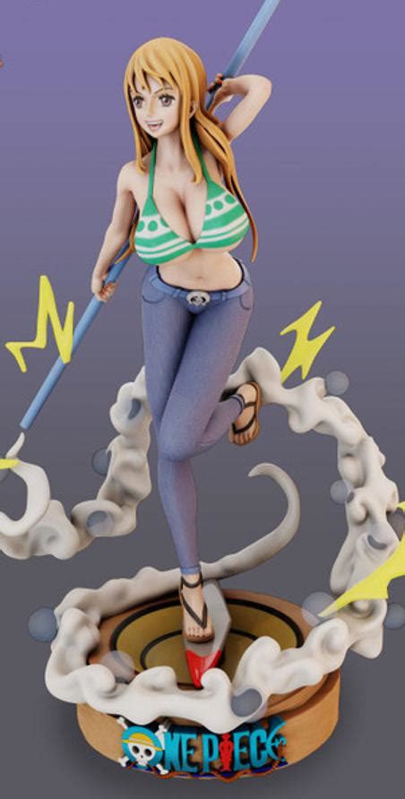 海贼王 娜美3d打印模型海贼王 娜美3d打印模型stl下载人物3d打印模型 Enjoying3d打印模型网