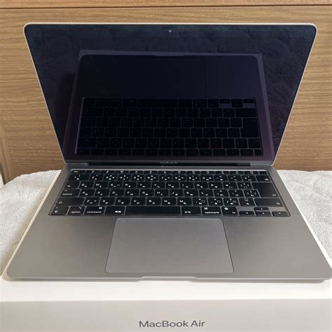 Apple MacBook Air m1 16GB 512GBスペースグレー美品 - MacBook本体