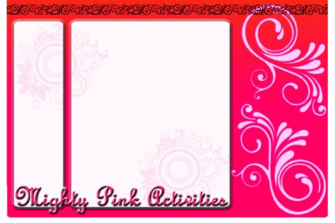 Pp Activities By Mighty Pink On Deviantart