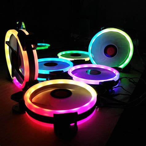 Rgb Pc Fan 12v 6 Pin 12 Cm Cooling Koeler Ventilat Grandado