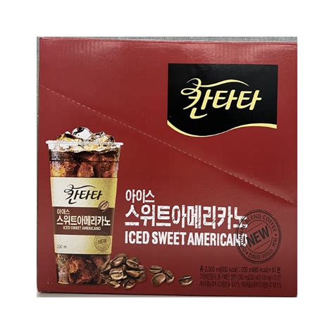 B 칸타타 스위트아메리카노 230ml 10 배민 장보기∙쇼핑