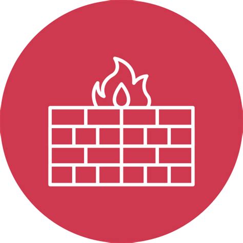 Firewall Generic Color Fill Icon