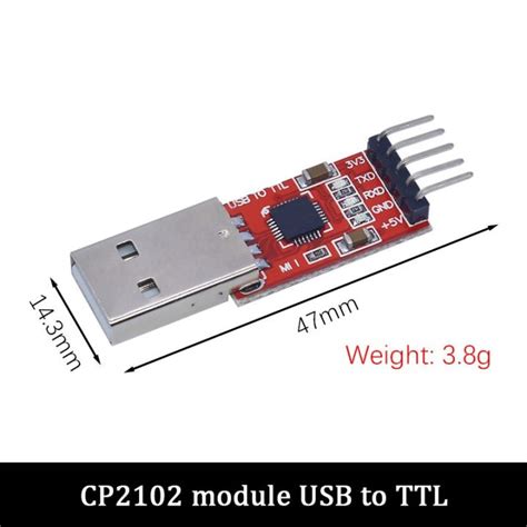 Ch340 Module Usb To Ttl Ch340g Upgrade Download A Small Wire Brush Plate Stc Microcontroller