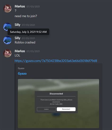 there was a problem sending data please reconnect game is using