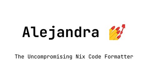 the uncompromising nix code formatter links nixos discourse