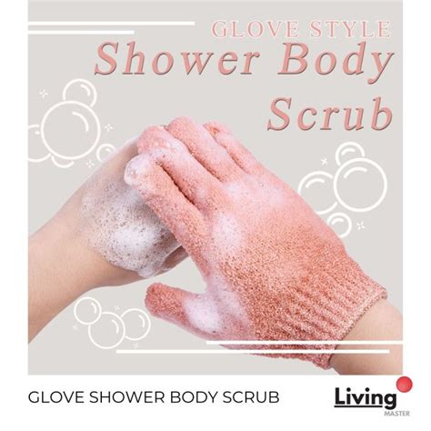 Exfoliating Bath Glove Body Massage Sponge Shower Wash Cloth Shower