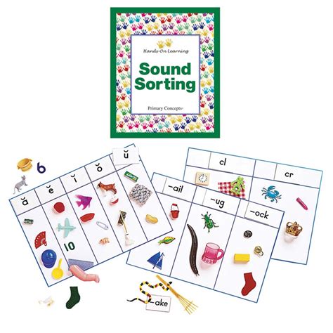 Sound Sorting With Objects Vowel Sound PC 1041 Primary Concepts Inc Language Arts