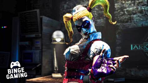 All Harley Quinn Scenes In Batman Arkham Asylum 4k Ultra Hd Youtube