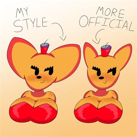 Rule 34 3barts Anthro Blush Breast Dynamite Ma San Mouse Mouse Ears