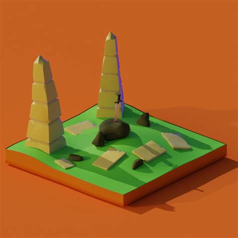 Create 3d Object Models Game Assets By Trisaka Fiverr