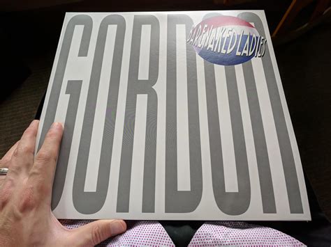 Gordon On Vinyl Arrived Rbarenakedladies