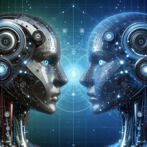 Futuristic Technological Interface Design Stock Illustration