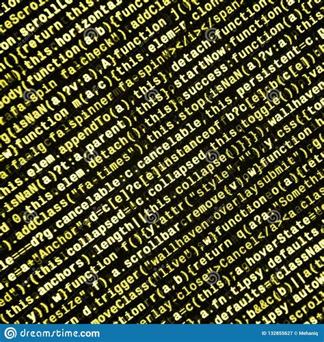 Computer Program Preview Programming Code Typing Stock Image Image Of Abstract Technology