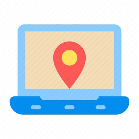 Map Flat Pointer Direction Location Navigation Pin Icon Download On Iconfinder