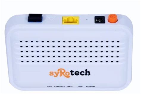 Syrotech Gpon Ont Router At ₹ 780piece Gigabit Passive Optical Network Ont Router In Karhal