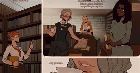 The Library InCase Porn Comic AllPornComic