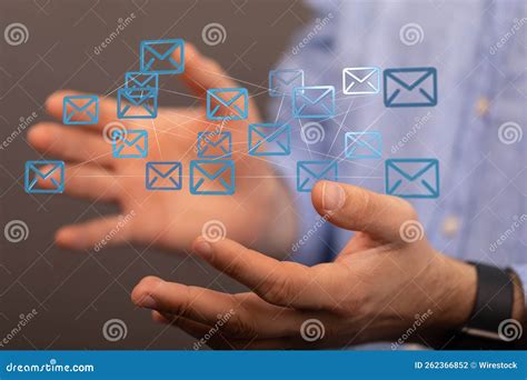 3d Modeling Of Online Messaging Chat Symbols Connected With Each Other