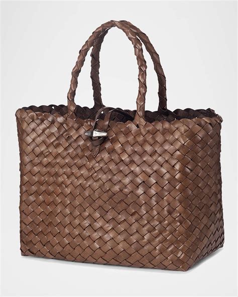 Oryany Kayla Woven Leather Tote Bag Neiman Marcus