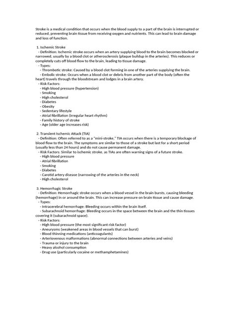 Stroke Pdf