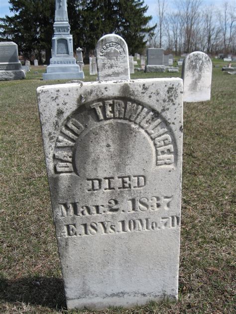 David Terwilliger 1818 1837 Find A Grave Memorial