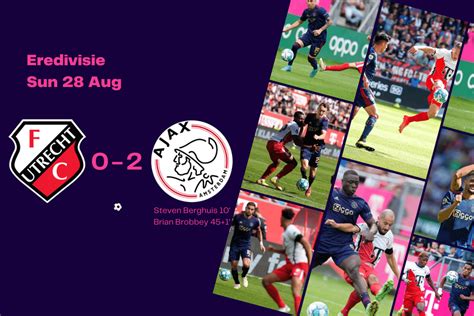 Eredivisie 202223 Utrecht Vs Ajax Data Viz Stats And Insights