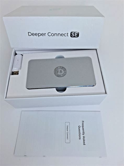 Used Deeper Connect Mini Silver Decentralized Vpn And Crypto Miner With