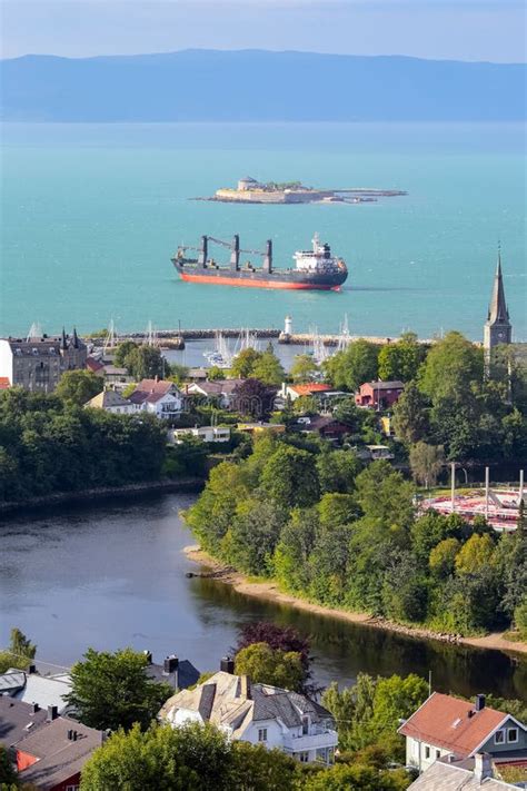 Trondheim Fjord Norway Stock Image Image Of Norway 266183829