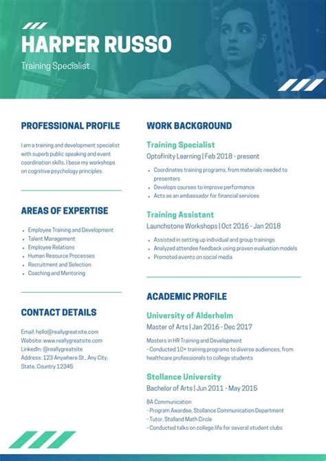 Page 5 Free And Customizable Tutor Templates