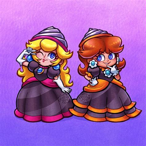 🌸🌼 Super Drill Princesses Peach And Daisy 🔩 Super Mario Wonder Fanart