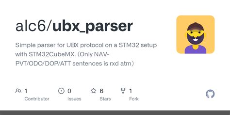 Github Alc6ubxparser Simple Parser For Ubx Protocol On A Stm32