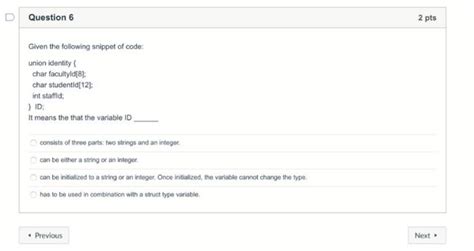 Solved D Question 4 15 Pts A Recursive Function Can Have