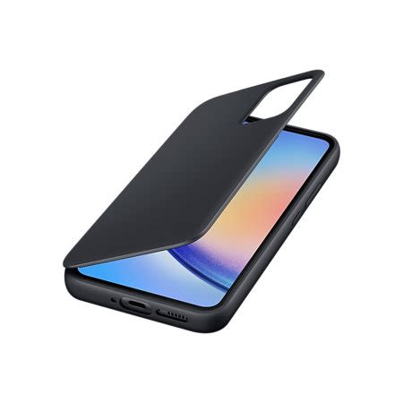 Official Samsung Black Smart View Wallet Case For Samsung Galaxy A G