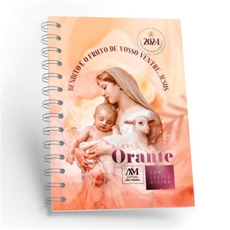 Agenda Espiral Diário Bíblico Orante Lectio Divina Editora Ave