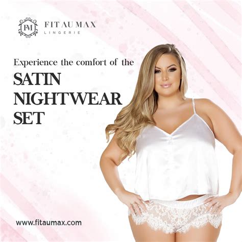 😍spice Up Your Nightwear With Fit Au Fit Au Max Lingerie