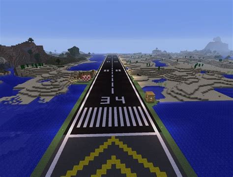Grasmere International Airport Runway Minecraft Map Minecraft Projects Minecraft