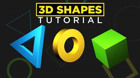 Easily Create D Shapes In After Effects Lesterbanks